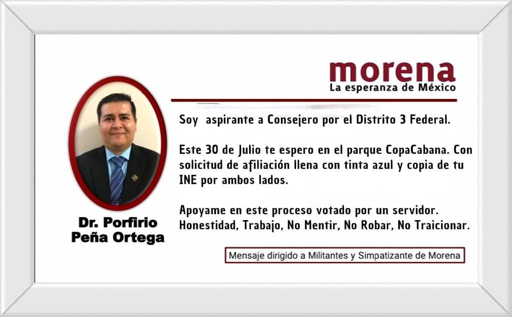 Distribución de propaganda a favor de un candidato | Convención ...